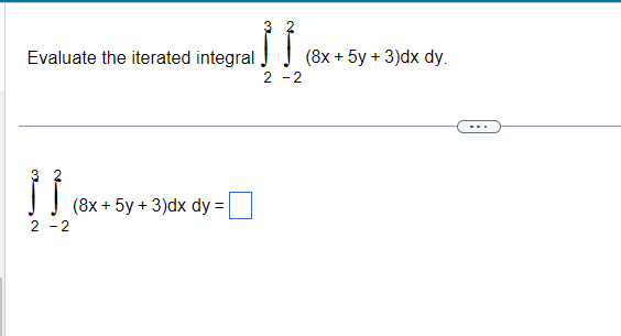 Solved Evaluate the iterated integral | Chegg.com