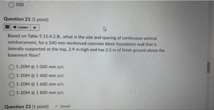Solved Based on table 9.15.3.4. \& Sentence 9.15.3.6.(1), | Chegg.com
