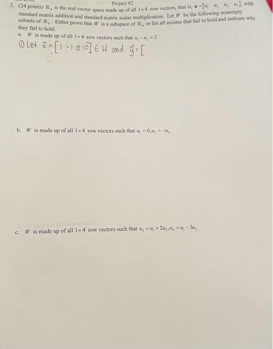 Solved standard matrix addition and standard matrix scalir | Chegg.com