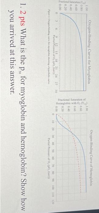 Solved Fractional Saturation Y02 1 00 0 80 0 60 0 40 0 20