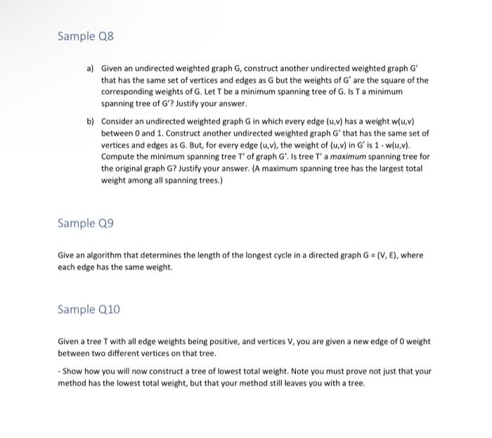 Solved Algorithm Design and AnalysisIt would be great of you | Chegg.com
