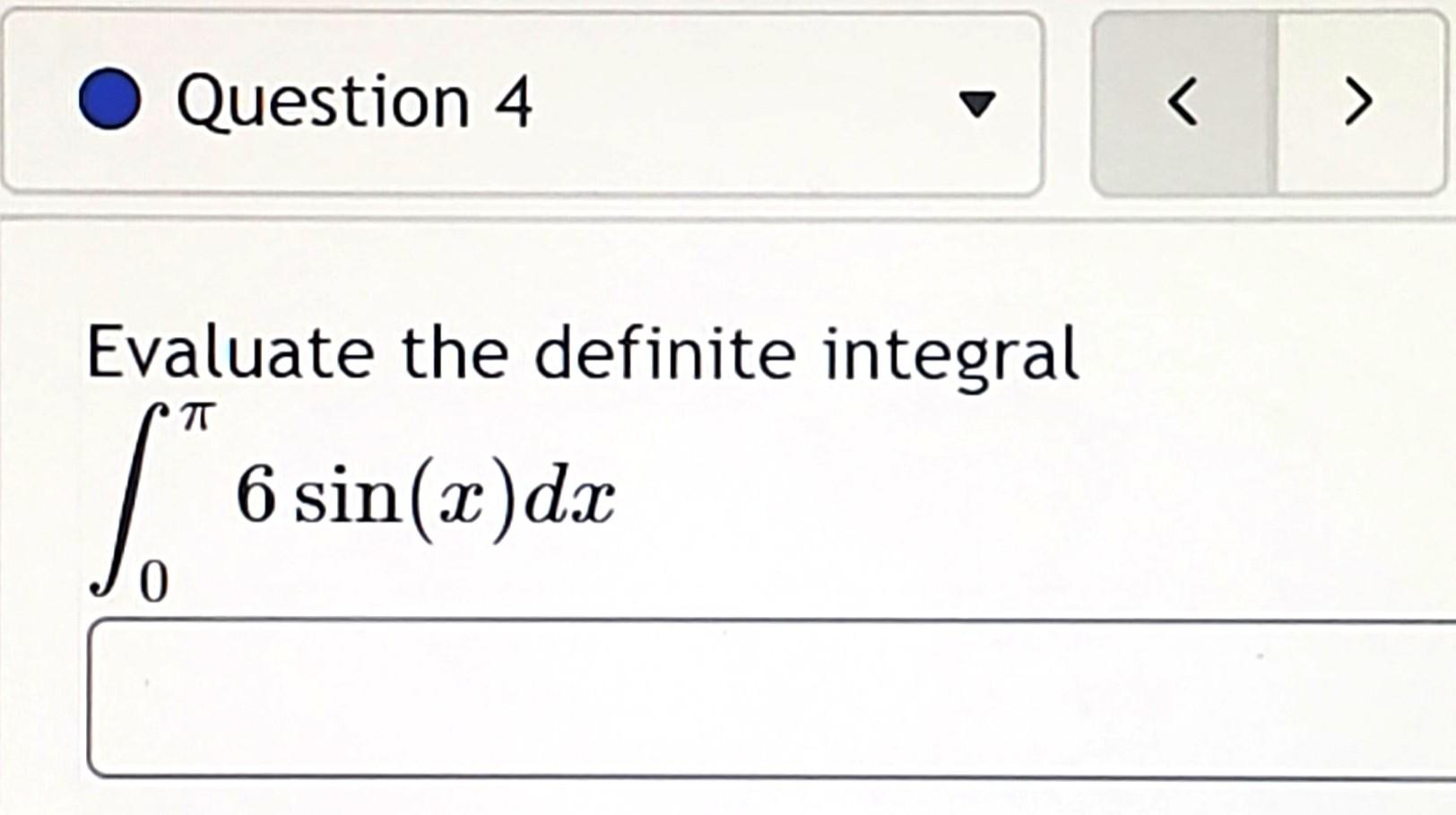 Solved Evaluate the definite integral ∫0π6sin(x)dx | Chegg.com