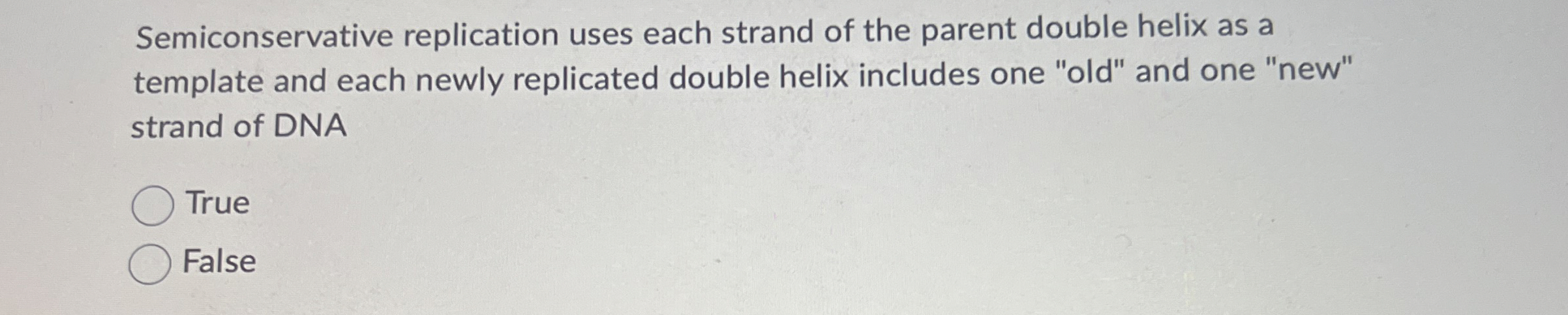 Solved Semiconservative replication uses each strand of the | Chegg.com