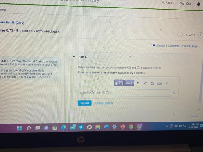 Solved SED THIS? Read Swetion, 6.6. You can click on Roview | Chegg.com