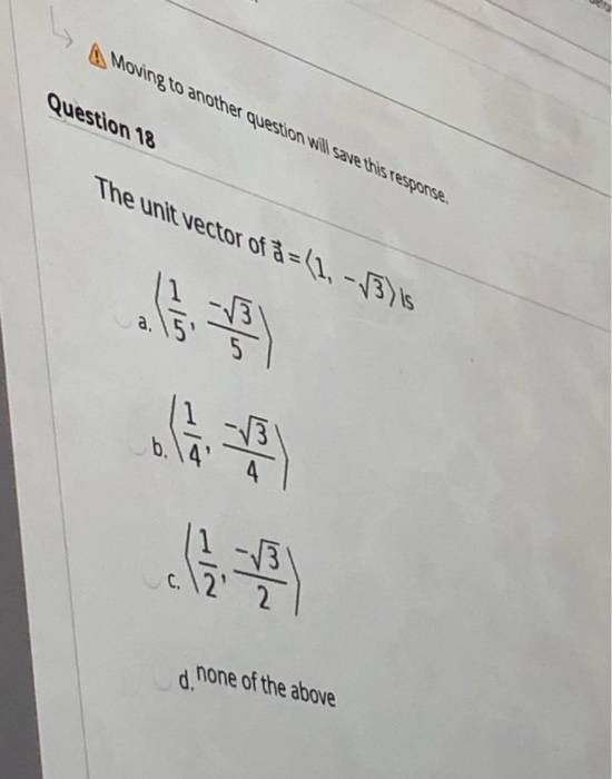 Solved > Moving to another question will save this response. | Chegg.com