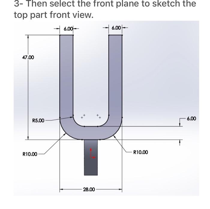 Solved by using solidworks step by step (foucs only how i | Chegg.com