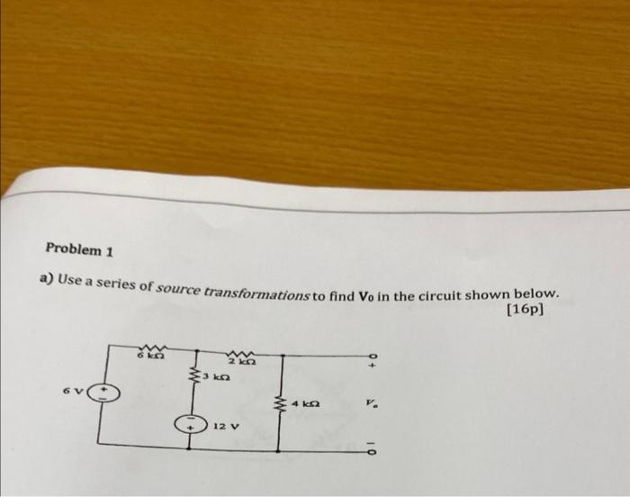Solved For the network shown below, find the value of R for | Chegg.com