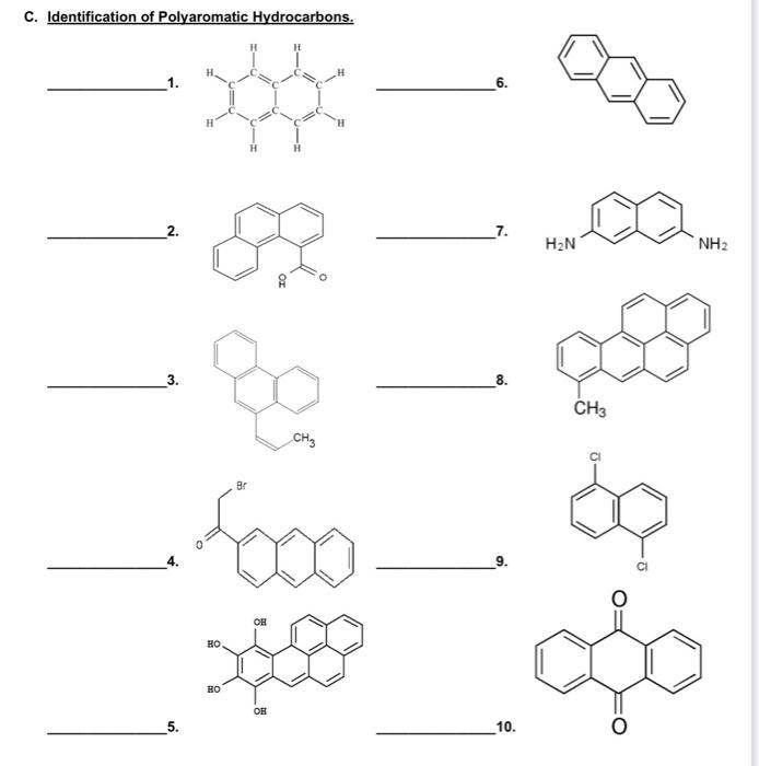 Solved Identify what type of common polyaromatic hydrocarbon | Chegg.com