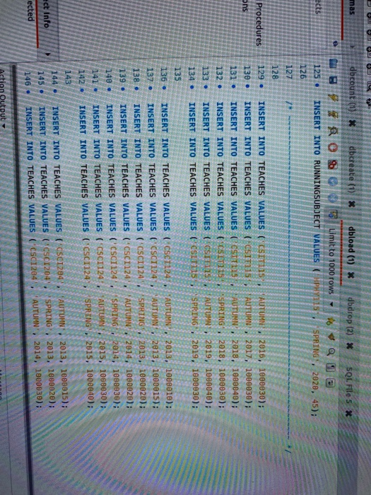 Solved Tasks Task 1 (5 marks) Download a file solution1.sql | Chegg.com