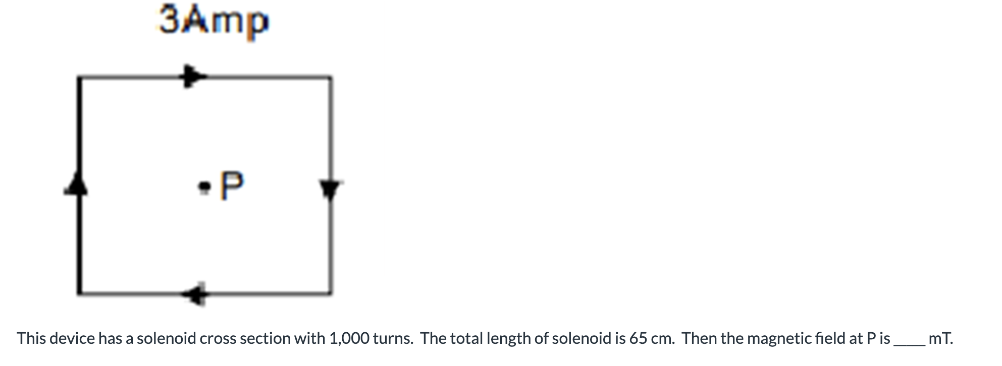 Solved 3Amp This device has a solenoid cross section with | Chegg.com