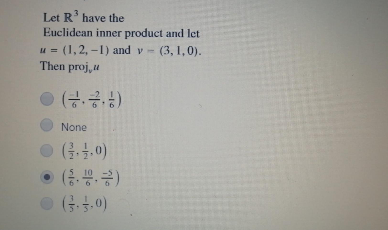 Solved 3 Let Rº have the Euclidean inner product and let | Chegg.com