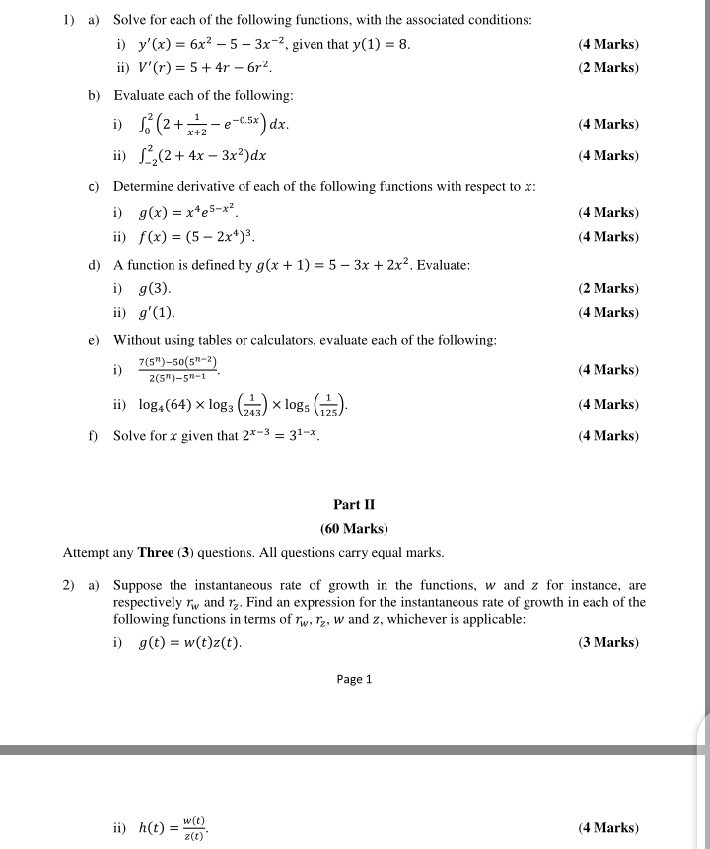 Solved 4 Marks 2 Marks 4 Marks 4 Marks 1 A Solve 