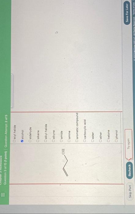 Solved Identify the functional groups in each constitutional | Chegg.com