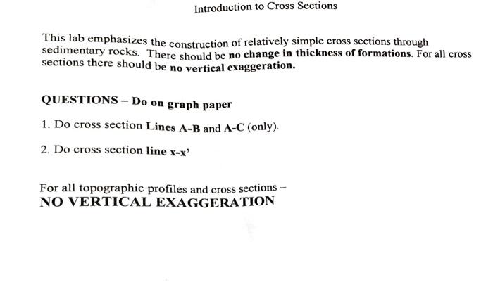 Introduction to Cross Sections This lab emphasizes | Chegg.com