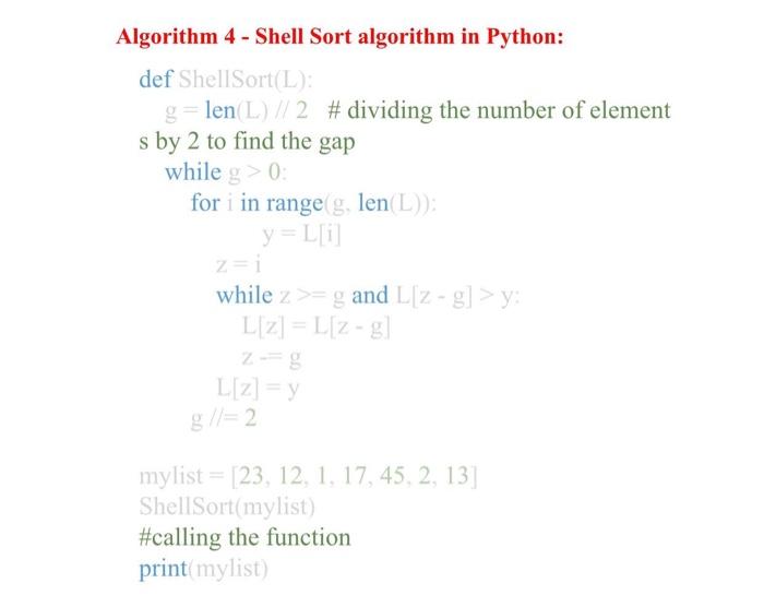 Solved Part 3 (CLO3): Complexity of algorithm 1. Explore the | Chegg.com