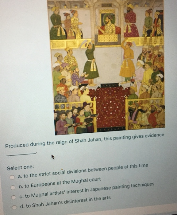 Solved Produced during the reign of Shah Jahan, this | Chegg.com