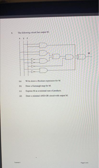 MAT1252 Mathematics for Computing Tutorial 4 Related | Chegg.com