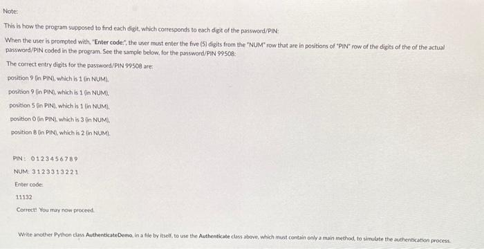 Solved Create this PYTHON program (You will get disliked if | Chegg.com