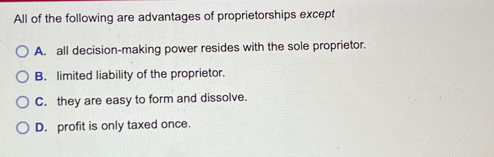 Solved All of the following are advantages of | Chegg.com