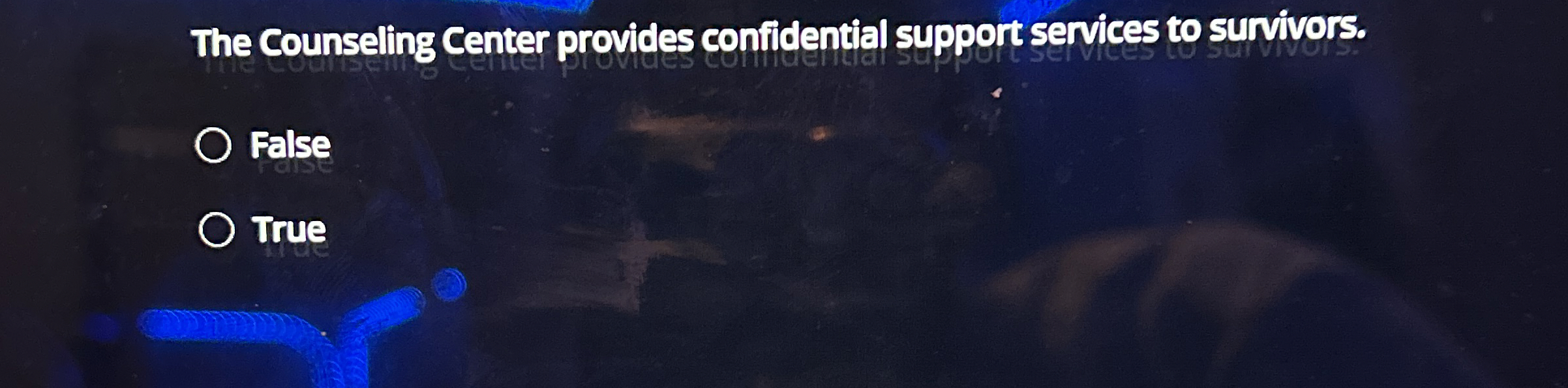 Solved The Counseling Center provides confidential support | Chegg.com