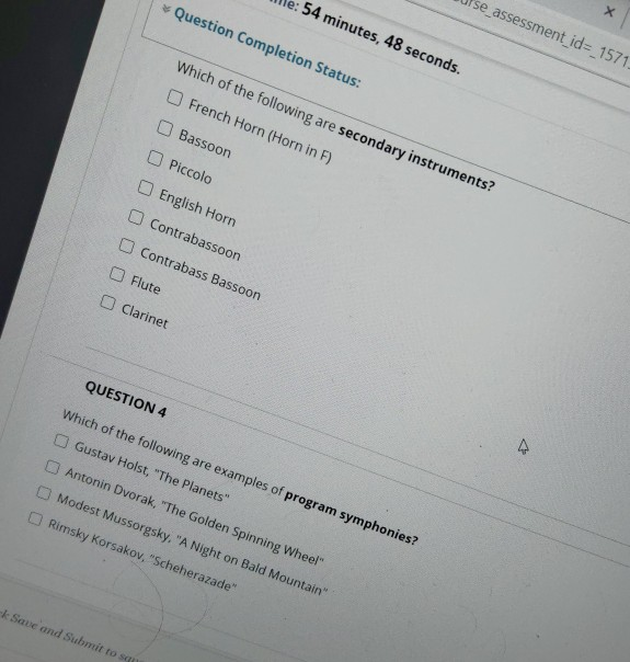 uestion Completion Status: QUESTION 1 In John Cage's | Chegg.com