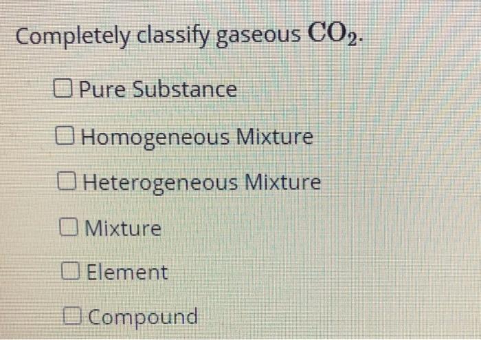 Solved Which image(s) contain a compound in the gas phase? | Chegg.com