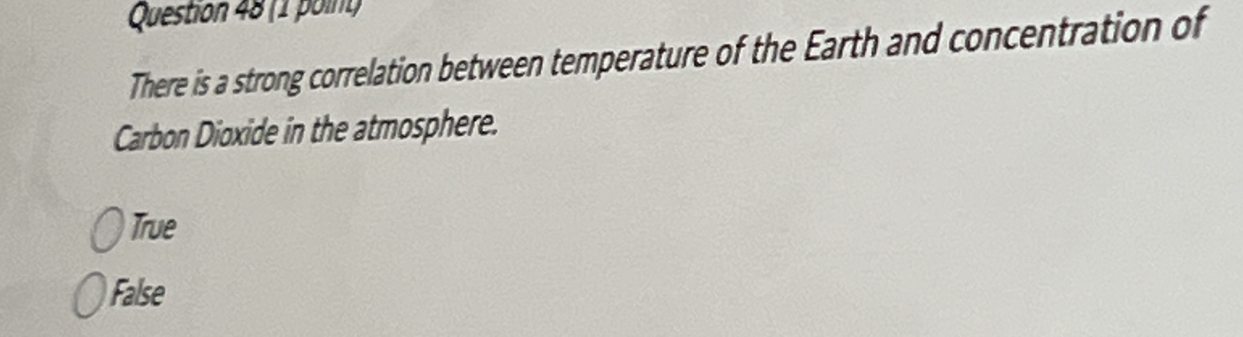 Solved There is a strong correlation between temperature of | Chegg.com