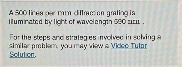 Solved Part A What is the maximum diffraction order seen? | Chegg.com