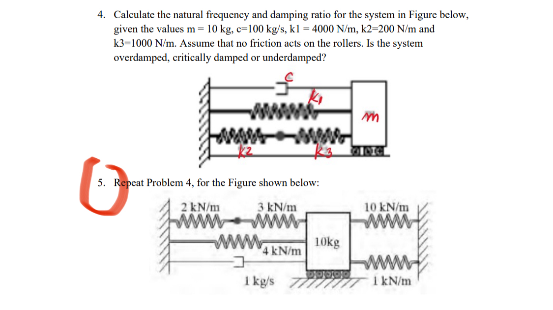 Solved PLEAXE SOLVE QUESTION #5Calculate the natural | Chegg.com