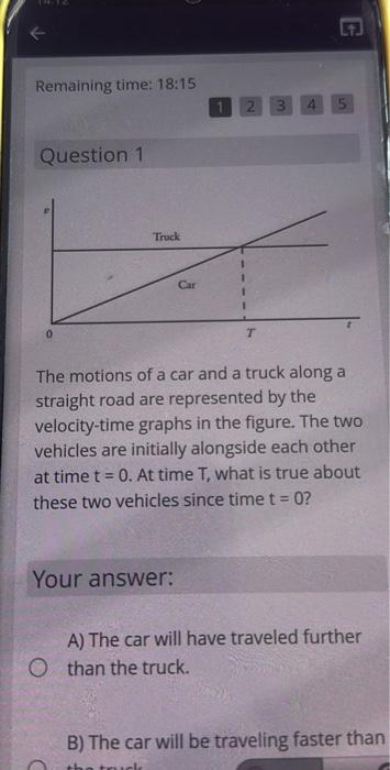 Solved Truck Car Your answer: 1 2 Othan the truck. T 3 G The | Chegg.com