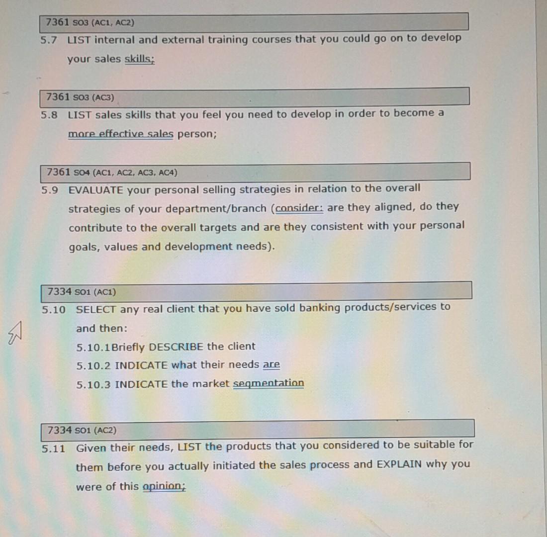 Solved 5.7 UST internal and external training courses that | Chegg.com