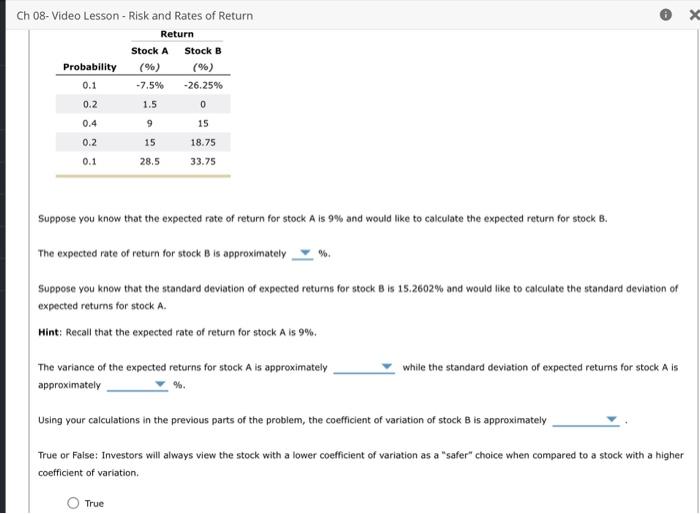 Solved Drop down boxes are different for the different | Chegg.com