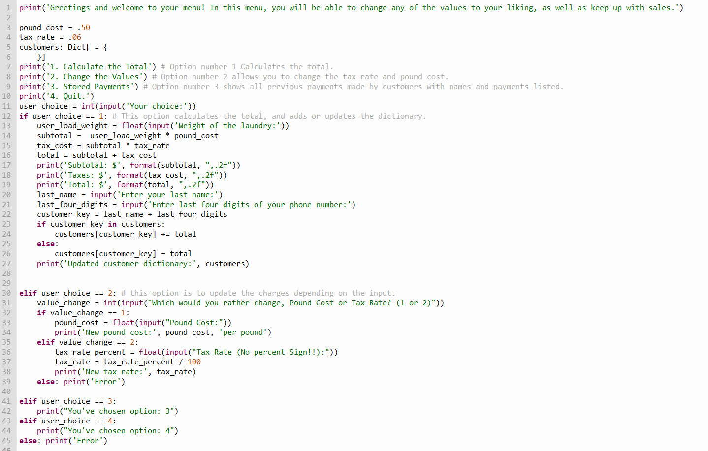 Solved Are there any outer loops or inner loops I could add | Chegg.com