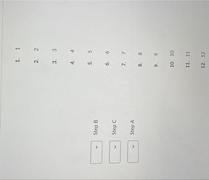 Solved What Are The Correct Reaction Conditions For Each