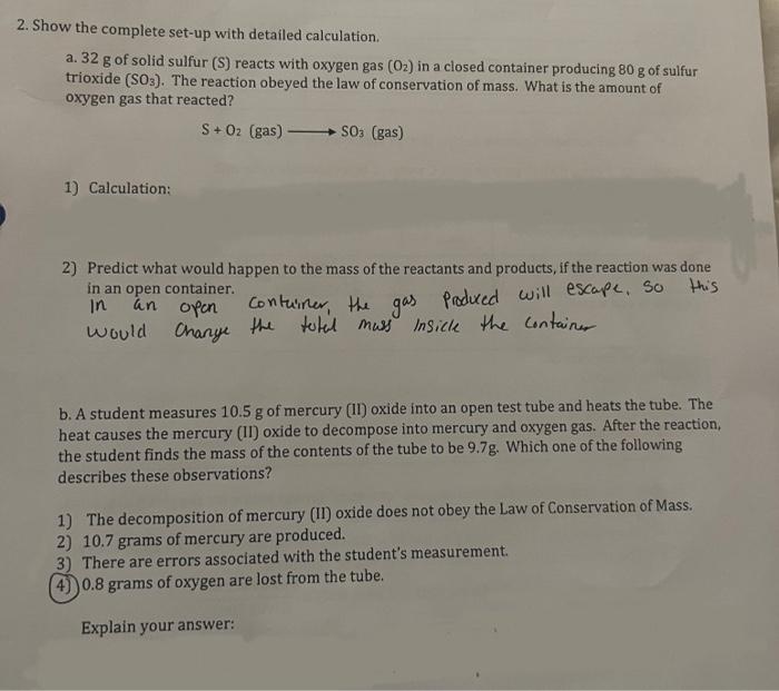 [Solved]: Show the complete set-up with detailed calculatio