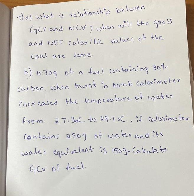 Solved 1) a) what is relationship between Ger and NCV? when | Chegg.com