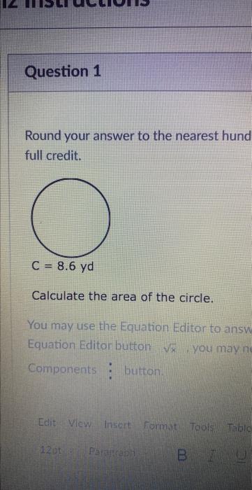 Solved Round your answer to the nearest hund full credit. | Chegg.com
