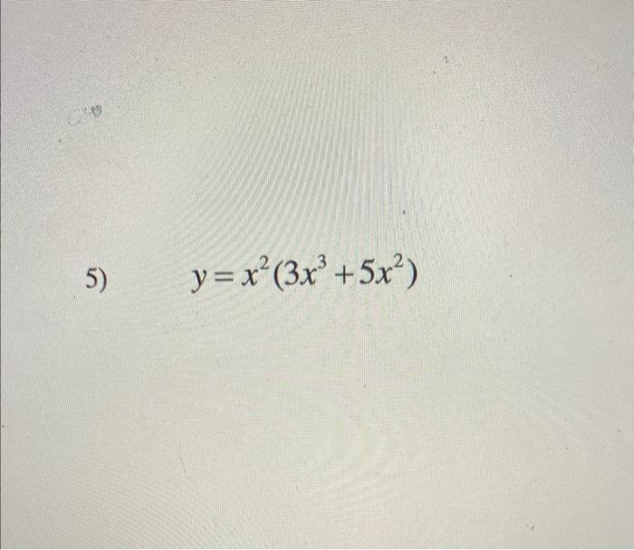 Solved Find dy/dx if 1) y=3x3−2x+x−3 2) y=(2x)33+2sinx 3) | Chegg.com