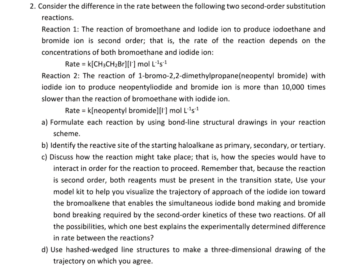 Solved Consider the difference in the rate between the | Chegg.com
