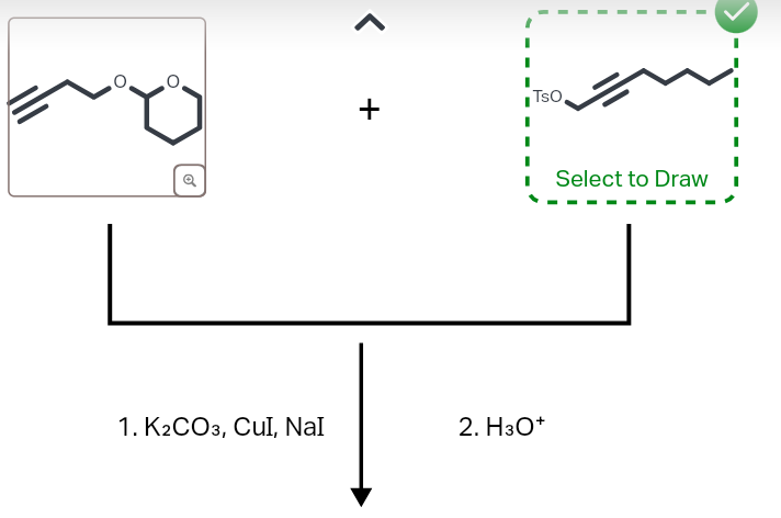 Solved by an EXPERT DRAW the missing TWO products in this synthesis of a | Chegg.com
