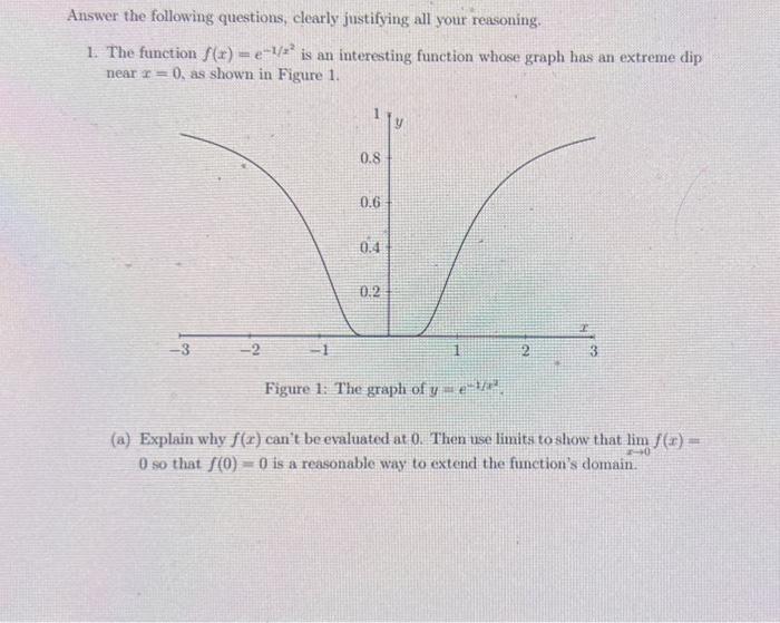 Solved Answet the folkowing quations, chorly justifying all | Chegg.com