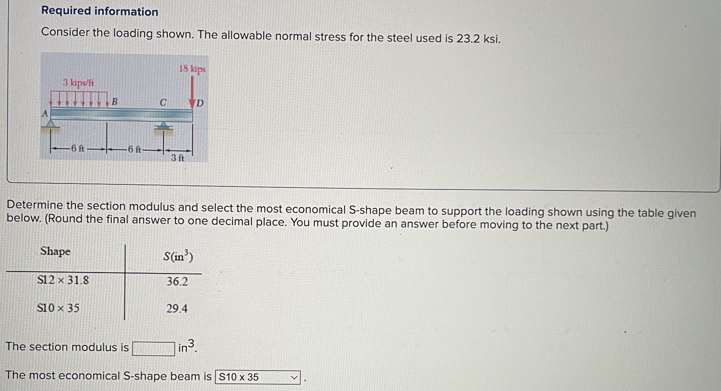 Solved Required informationConsider the loading shown. The | Chegg.com