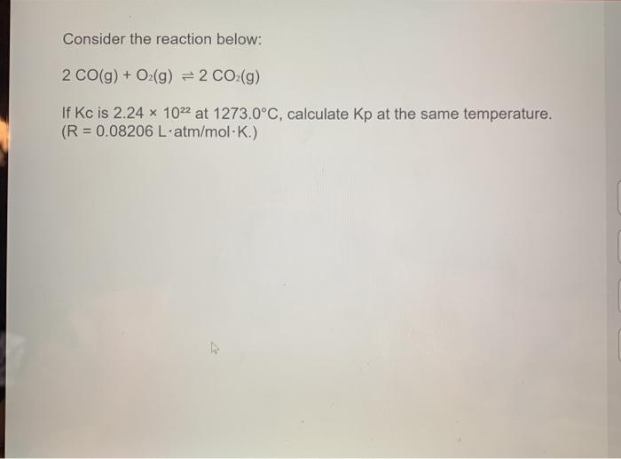 Solved Consider the reaction CaCO3(s) = CaCO(s) + CO2(g) The | Chegg.com