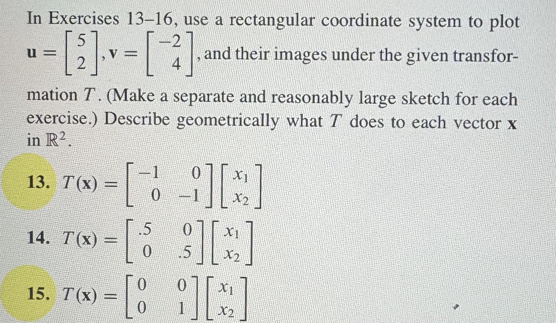 Solved In Exercises 13-16, ﻿use a rectangular coordinate | Chegg.com