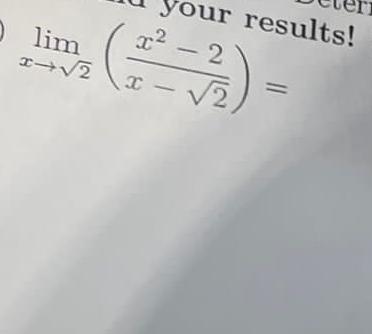 Solved limx→22(x2-2x-22)= | Chegg.com