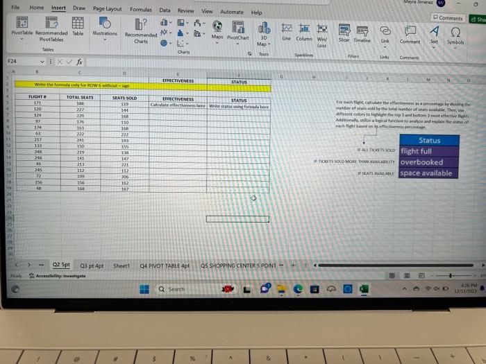 Solved what formulas do i use for these | Chegg.com
