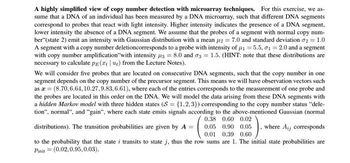 Solved A highly simplified view of copy number detection | Chegg.com