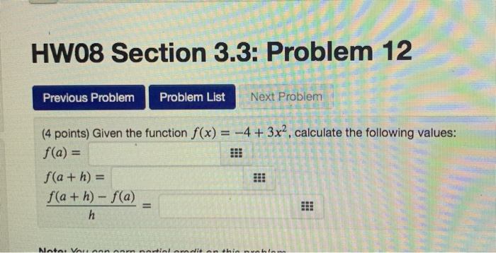 Solved HW08 Section 3.3: Problem 12 Previous Problem Problem | Chegg.com Solved HW08 Section 3.3: Problem 12 Previous Problem Problem | Chegg.com