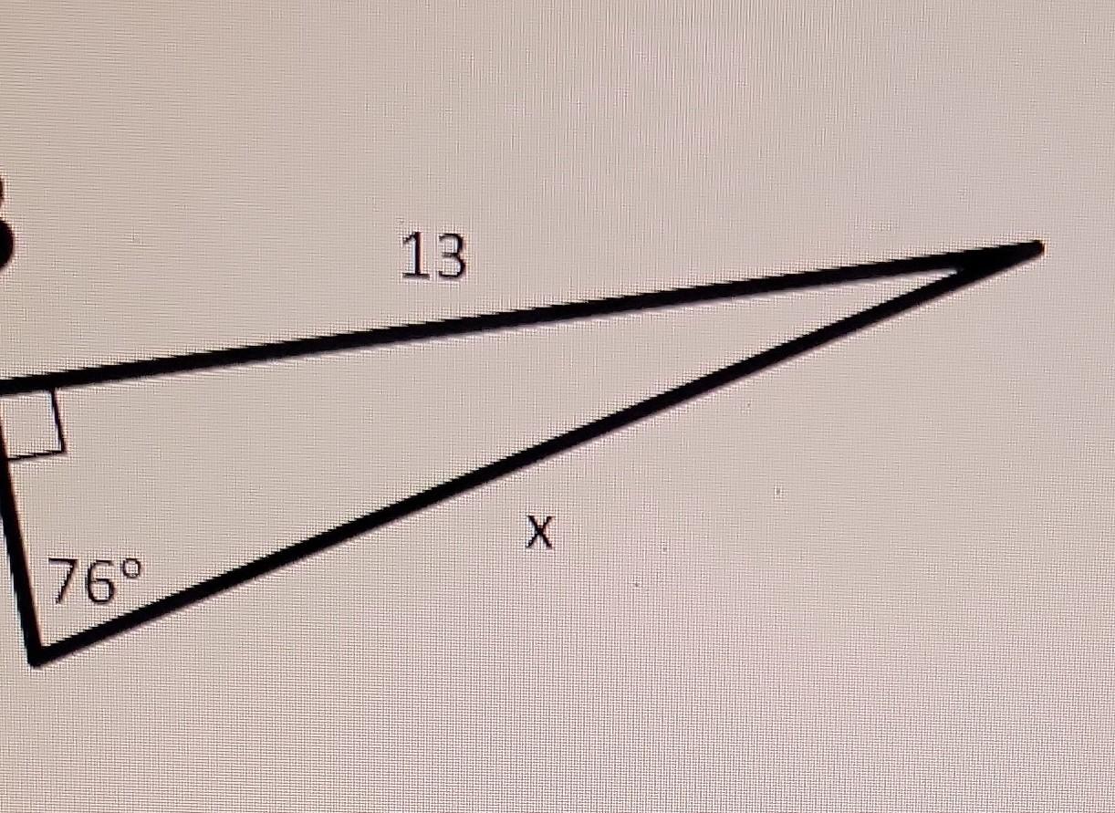 Solved Calculating side length. Find the value of c. Round | Chegg.com