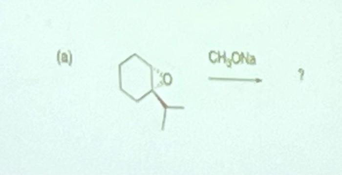 Solved (a) CH3ONa ? | Chegg.com
